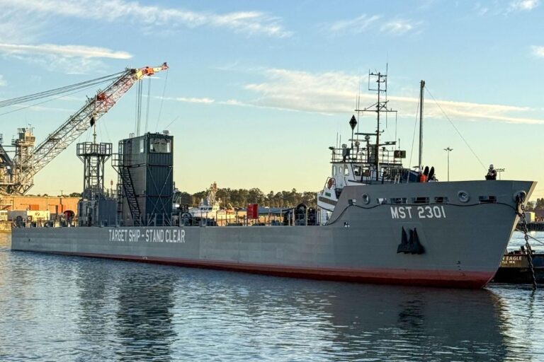 US Navy Takes Delivery Of New Target Ship - Navy Leaders