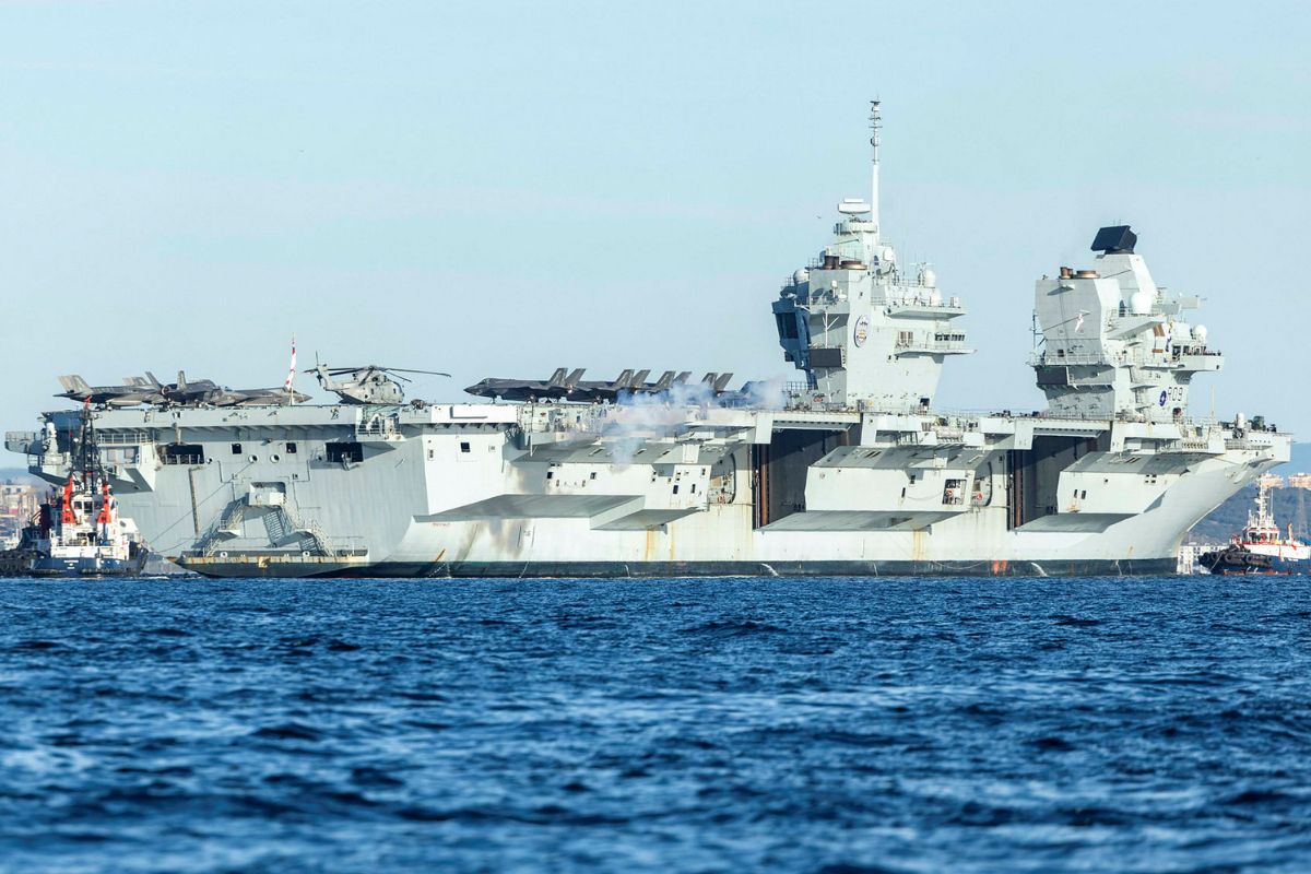 UK Carrier Strike Group To Deploy Into North Atlantic - Navy Leaders